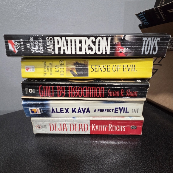 Other | Stack Of Mystery And Thriller Books | Poshmark